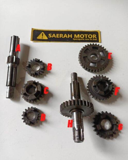 gigi rasio eceran shogun 110 kebo, shogun new original | Lazada Indonesia