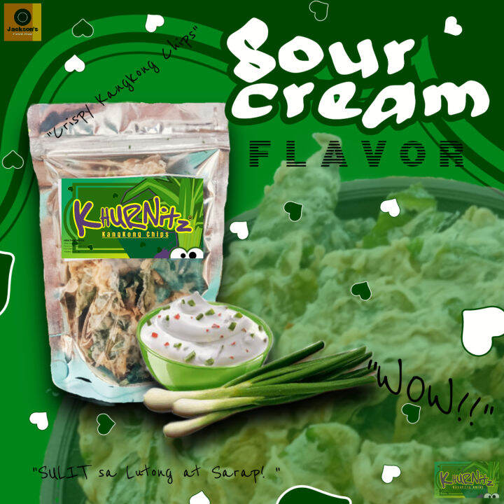 KANGKONG CHIPS "KHURNITZ"(SOURCREAM FLAVOR) | Lazada PH