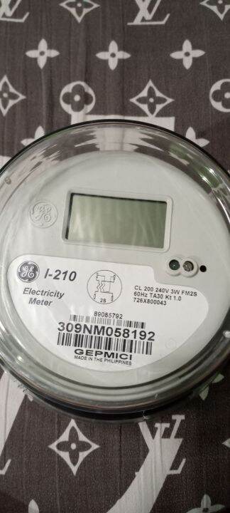 G.E. i210 Electronic meter Single Phase 3 wire | Lazada PH