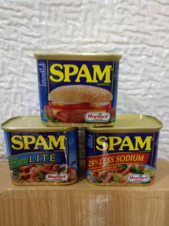 SPAM Classic , LITE, 25% Less Sodium Luncheon Meat 340g | Lazada PH