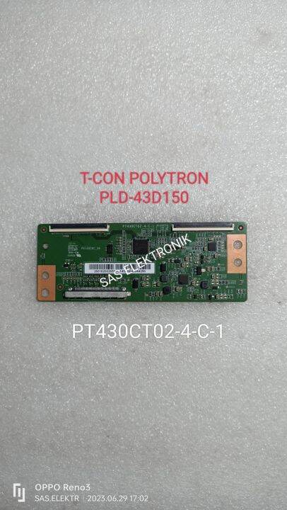 T-CON TCON LOGIC TV LED POLYTRON PLD43D150 PLD-43D150 PT430CT02-4-C-1 ...