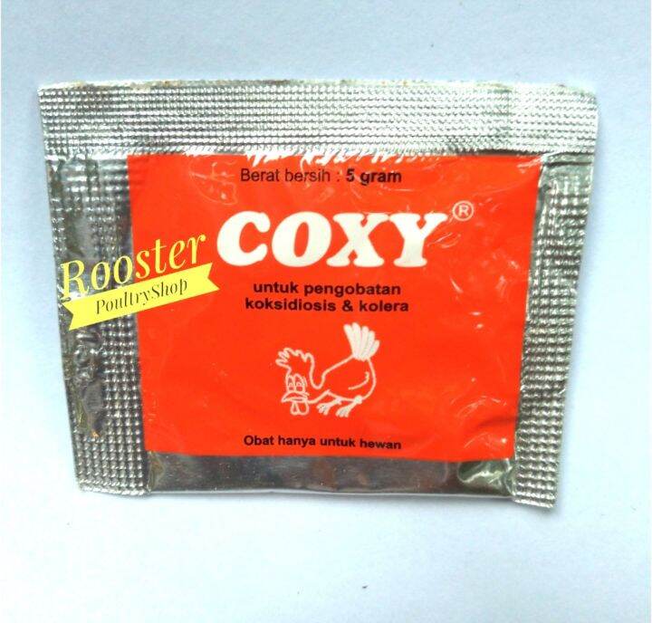 COXY 10 Sachet 5 Gram Obat Ayam Sakit Kolera | Lazada Indonesia