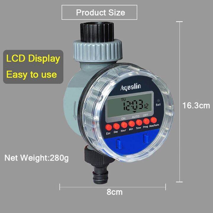 เครื่องตั้งเวลารดน้ำต้นไม้ Aqualin รุ่น 21026 (ไม่มี rain sensor ...