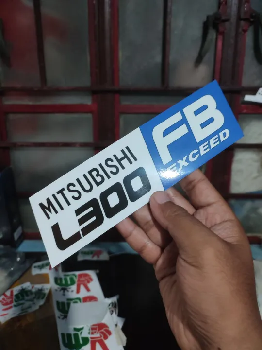 MITSUBISHI L300 EXCEED DECAL | Lazada PH