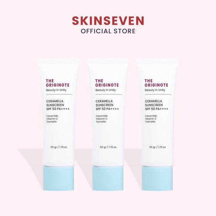 The Originote Ceramella Sunscreen SPF50 PA++++ Serum Sunscreen | Lazada ...
