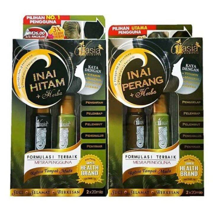 INAI RAMBUT V ASIA HALAL 💯%ORIGINAL HQ READY STOCK FAST DELIVERY | Lazada