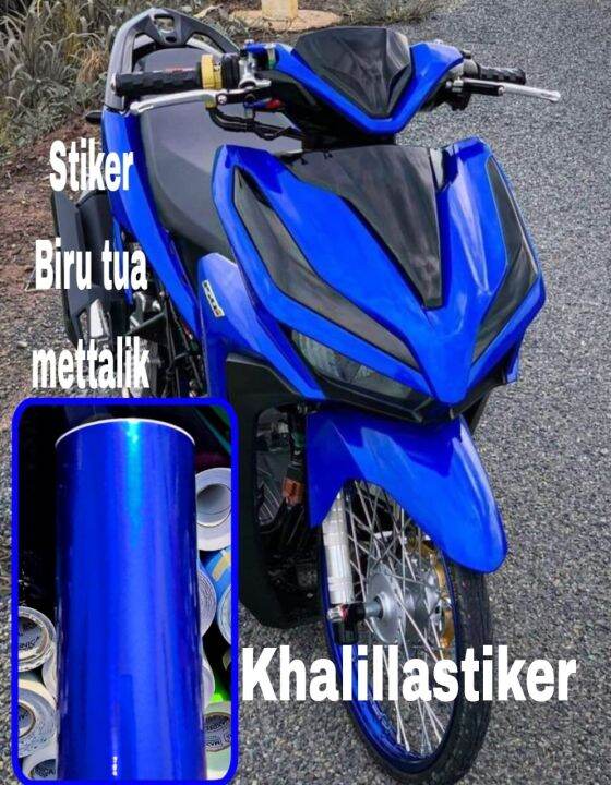 STIKER SKOTLET BIRU TUA GLOSSY SCOTLITE BIRU CANDY | Lazada Indonesia