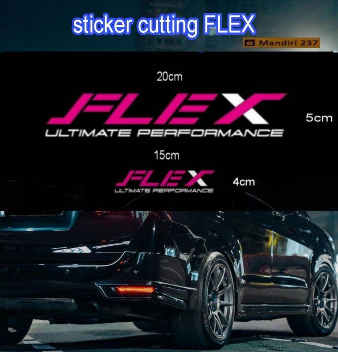 sticker cutting flex ultimate performance | Lazada Indonesia