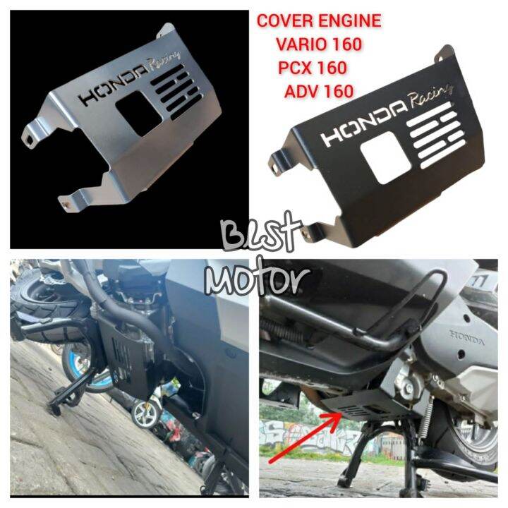 Cover Engine Vario 160 PCX 160 ADV 160 Pelindung Mesin Dek Bawah pnp Honda Vario adv pcx ...
