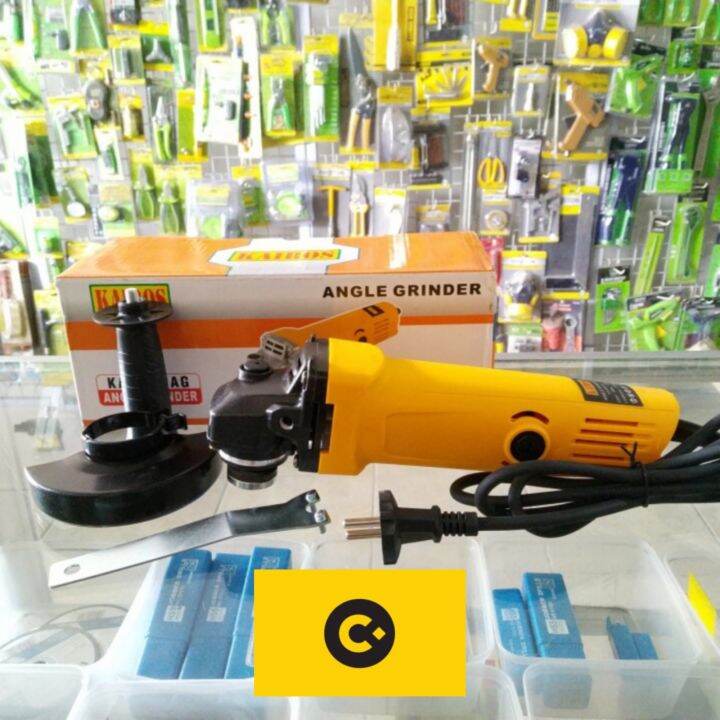 MESIN GERINDA 4 INCH RRT GRENDA HAND ANGLE GRINDER TANGAN LISTRIK CMart ...