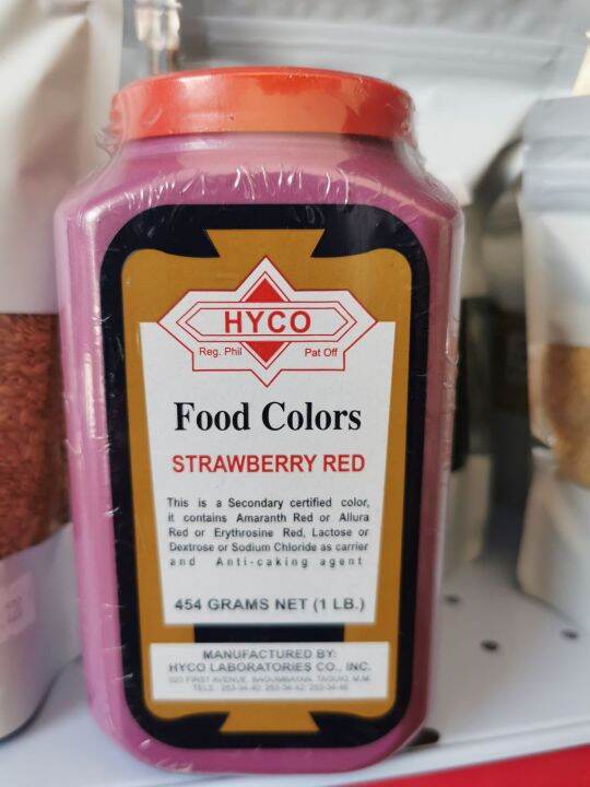 Hyco Strawberry Red Food Color | Lazada PH
