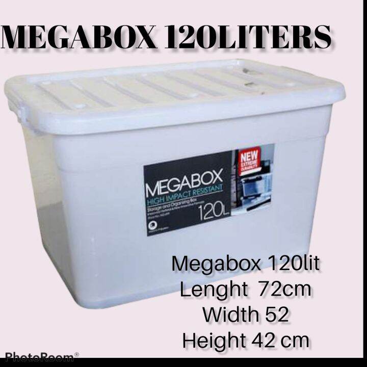 MEGABOX 120LITERS STORAGE BOXS | Lazada PH