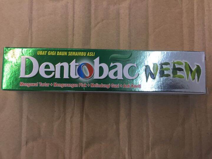 Dentobac Natural Neem Toothpaste 100g | Lazada
