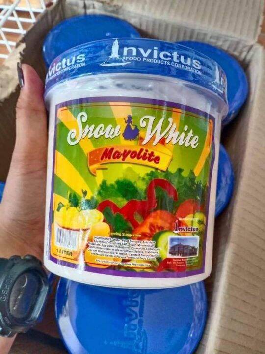 Mayolit Snow White 1 LITER | Lazada PH