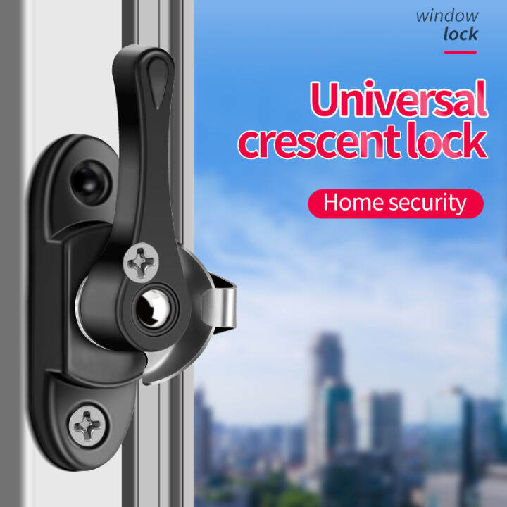 Crescent lock universal two-way stainless steel sliding door and window ...