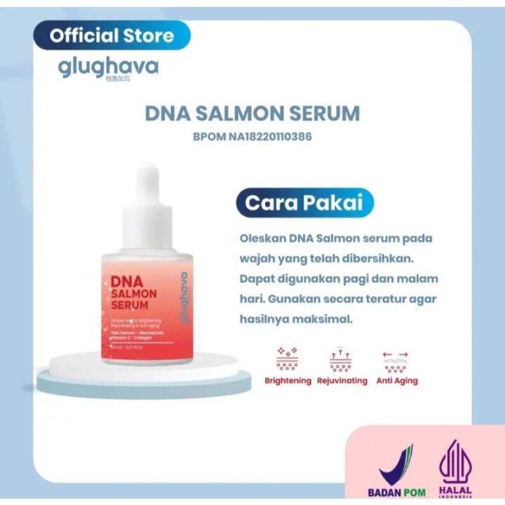 GLUGAVA SERUM DNA SALMON | Lazada Indonesia