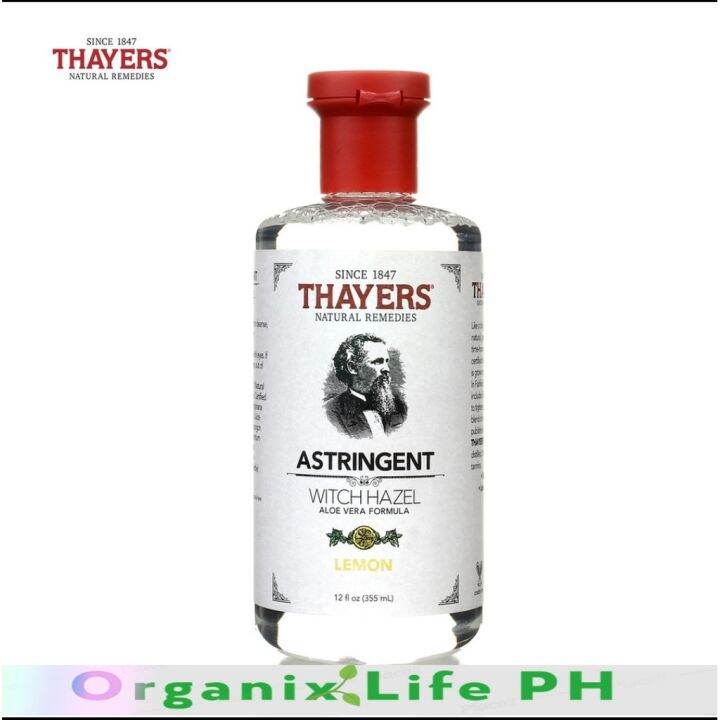 THAYERS Witch Hazel Lemon Astringent 355ml | Lazada PH