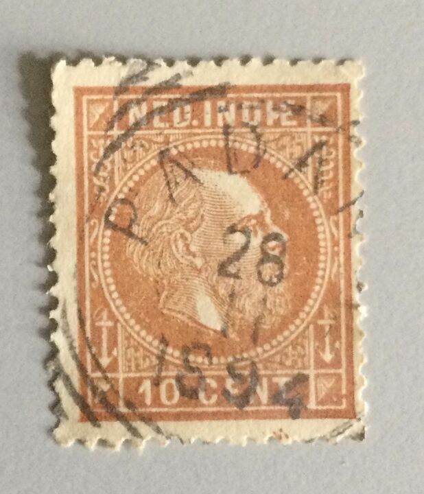 1870 Nederland Indie (Dutch Indies, Indonesia) 10c Old Used Stamp | Lazada