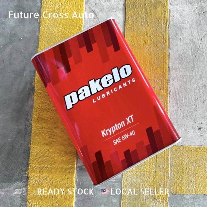 PAKELO KRYPTON XT FULLY SYNTHETIC 5W40 Engine Oil Lubricant | Lazada