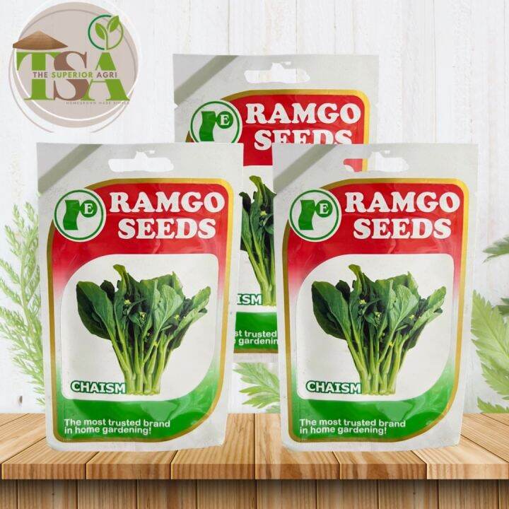 RAMGO SEEDS VEGETABLE PACKS | CHAISM FLOWERING PECHAY | Lazada PH