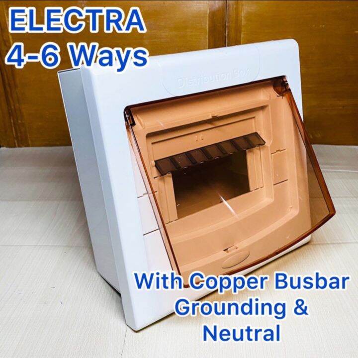 ELECTRA 6 WAY METAL - Distribution Panel Box - Heavy Duty | sk ...