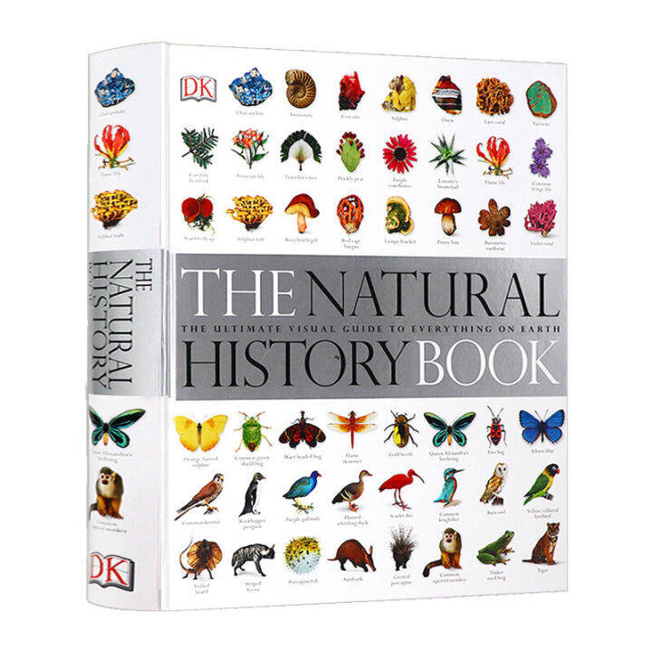 DK The Natural History Book Colouring English Encyclopedia Picture Book ...