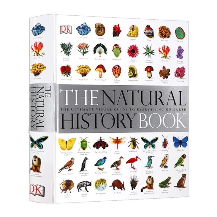 DK The Natural History Book Colouring English Encyclopedia Picture Book ...