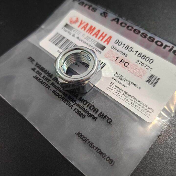 Rear Axle Nut AEROX NMAX M3 MSI125 MIOI125 24MM Genuine | Lazada PH