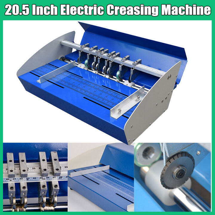 20.5 Inch Electric Creasing Machine 3 In 1 Electric Paper Creasing ...