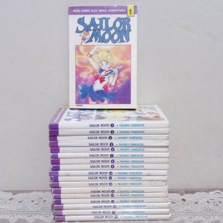 Komik Sailor Moon 1-18 Tamat Bekas Eks Koleksi Pribadi | Lazada Indonesia