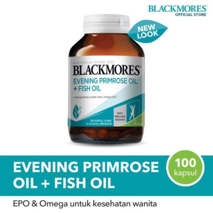 Blackmores Evening Primrose Oil + Fish Oil 100 Caps | Lazada Indonesia