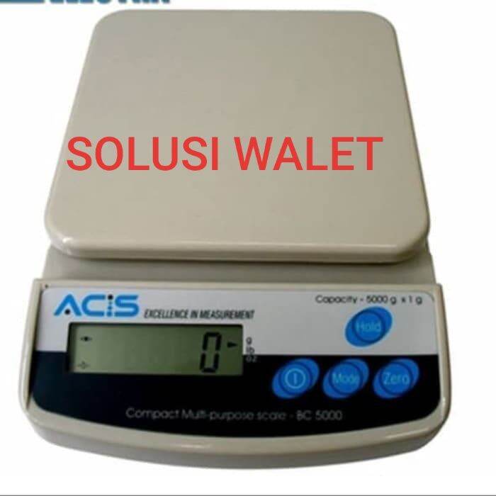Timbangan Digital ACIS 5kg BC 5000 Timbangan Dapur | Lazada Indonesia