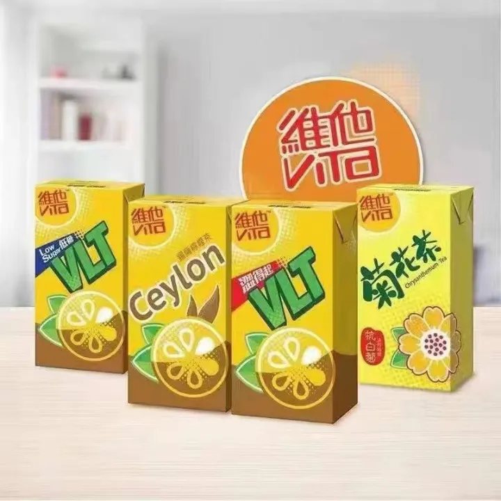 VLT LemonTea. Chrysanthemum. Ceylon Vlt lemon tea Low Sugar Hong Kong Imported 250ml | Lazada PH