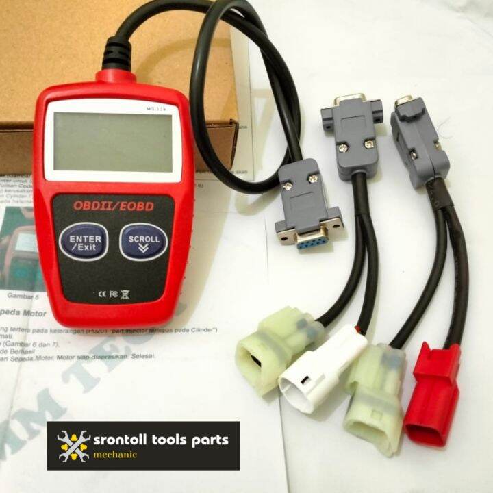 Scaner scanner obd 2 motor injeksi | Lazada Indonesia