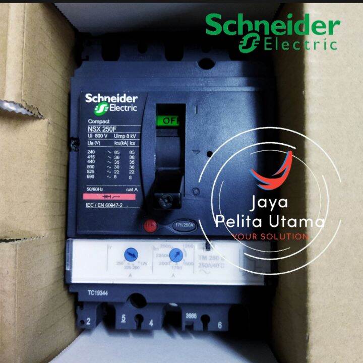 MCCB NSX 250F Schneider 3p 250a | Lazada Indonesia