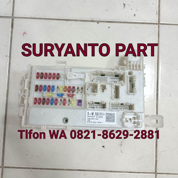 Box Sekring Fuse Box Junction Toyota All New Avanza Veloz/All New Xenia ...