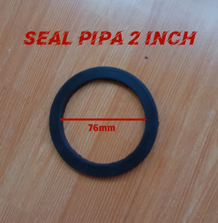 Karet Seal Pipa PVC 2 inch Ring Mur Toren Shock Drat Tandon | Lazada ...