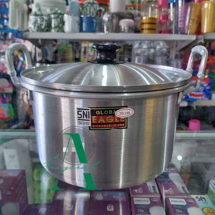 PANCI MASAK AIR ALUMINIUM GLOBAL EAGLE 20CM / PANCI MASAK AIR / PANCI ...
