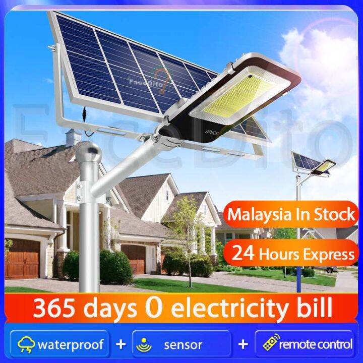 【24 Hours Delivery】Solar Street Light Waterproof Solar Light with ...