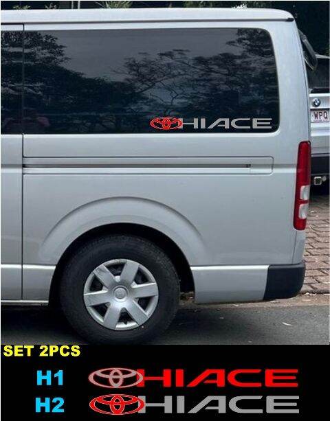 2pcs Side Body Sticker for TOYOTA HIACE GRANDIA COMMUTER VAN | Lazada PH