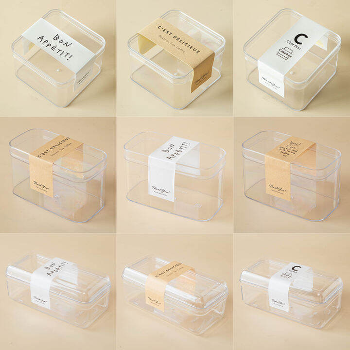 Cookies Packaging Box Transparent Box Can Roasted Cranberry Snowflake ...