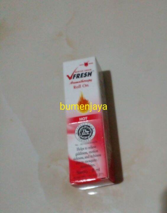 Vfresh minyak angin cap lang aroma hot minyak angin v fresh | Lazada ...
