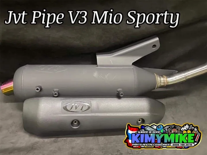 JVT V3 MUFFLER WITH ELBOW FOR MIO SPORTY | Lazada PH