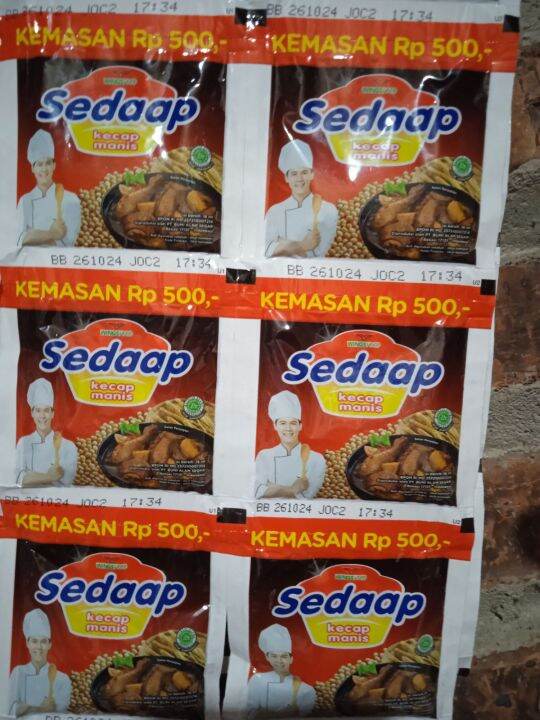 KECAP SEDAP KEMASAN 500 isi 12 saset | Lazada Indonesia