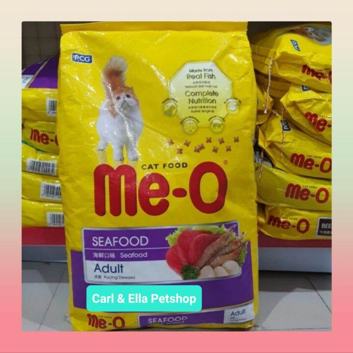 MEO ME-O MAKANAN KUCING RASA SEAFOOD 7KG - DRYFOOD FOR ADULT CAT MURAH ...