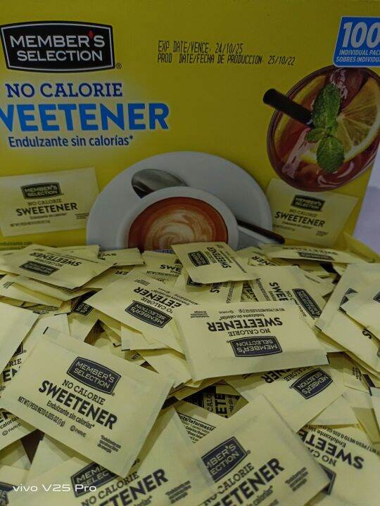Members Selection No Calorie Sweetener 100/200 packets | Lazada PH