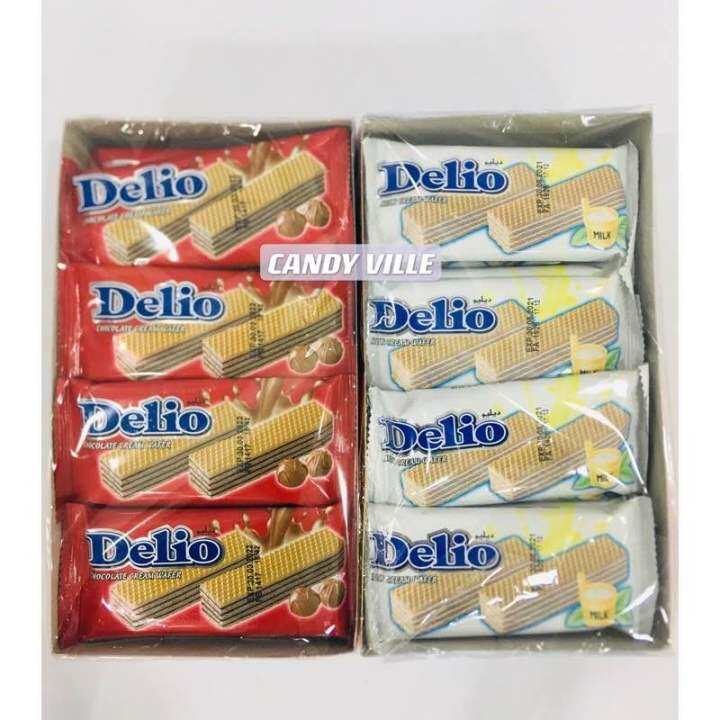 Delio Cream Wafer 24pcs | Lazada