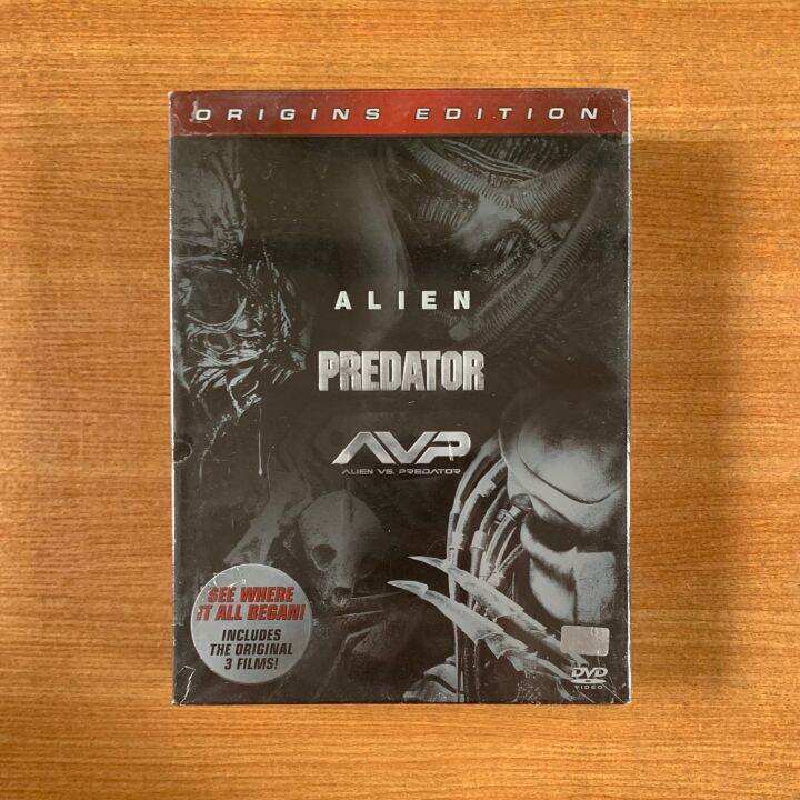 DVD : Alien (1979) + Predator (1987) + AVP (2004) Origins Edition [มือ ...