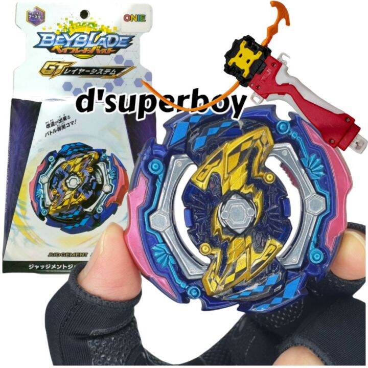 Gangsing Beyblade B-142 JUDGEMENT JOKER B142 Series GT set Pelontar ...