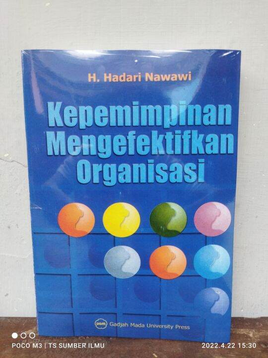 KEPEMIMPINAN MENGEFEKTIFKAN ORGANISASI - HADARI NAWAWI | Lazada Indonesia KEPEMIMPINAN MENGEFEKTIFKAN ORGANISASI - HADARI NAWAWI | Lazada Indonesia